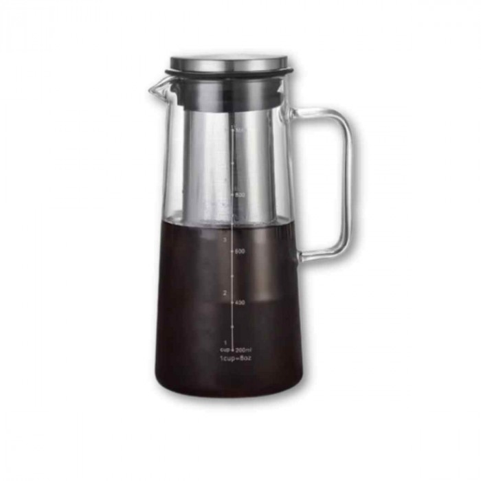 Jarra Cold Brew Filtro Acero 1 Litro Mb por Mayor - Modo Barista